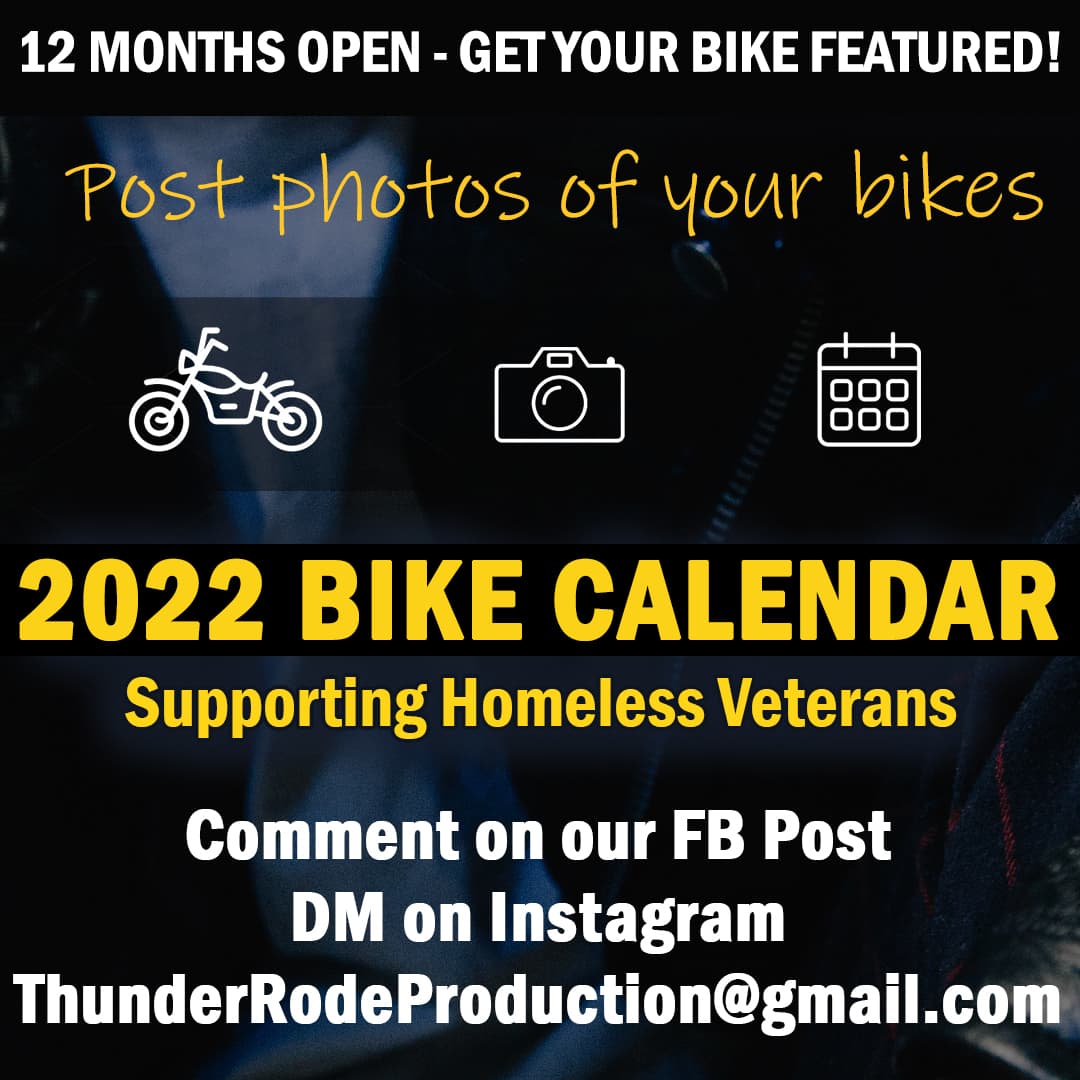 2022 Motorcycle Biker Calendar - Thunder-Rode Motorcycle Accessories