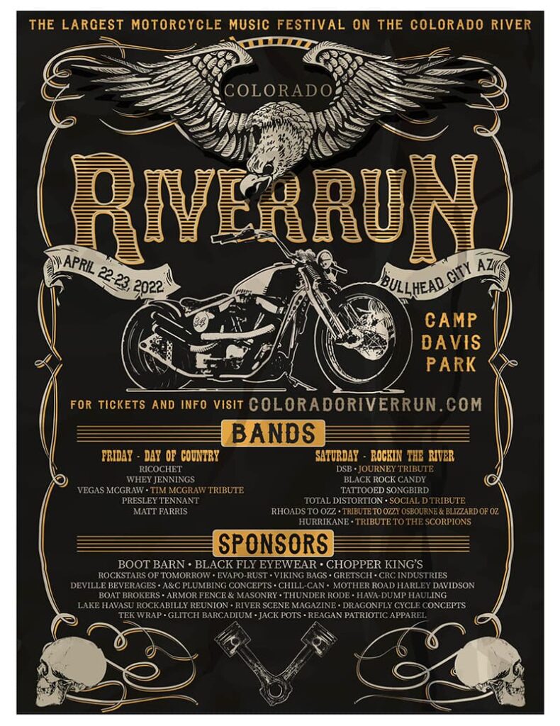 Colorado River Run Motorcycle Rally - Thunder-Rode Motorcycle Accessories